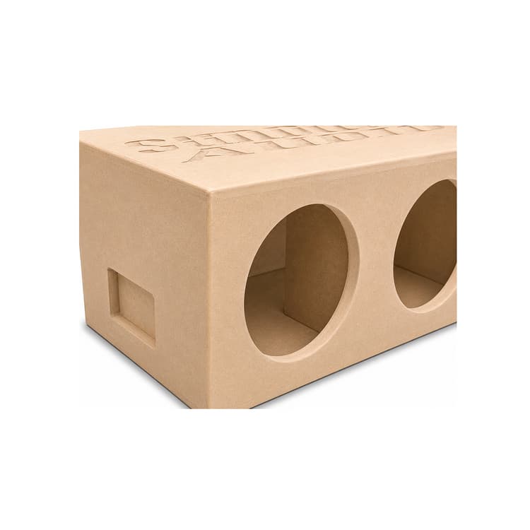 Sundown Audio Dual 12" ZV5 MDF Ported Enclosure | Basshead Supply